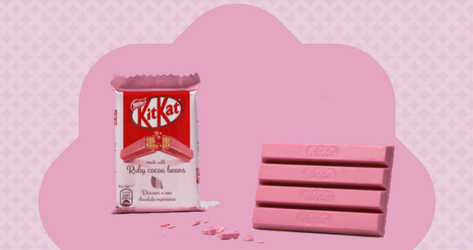Il Kit-Kat Ruby arriva anche in Europa