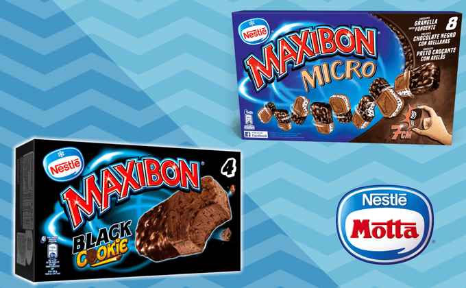 Novità gelati Motta 2018: Maxibon diventa black e micro