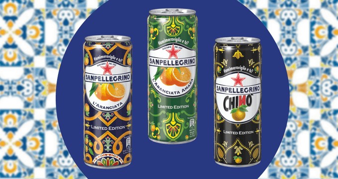 Le bibite Sanpellegrino si vestono di Mediterraneo per una Limited Edition