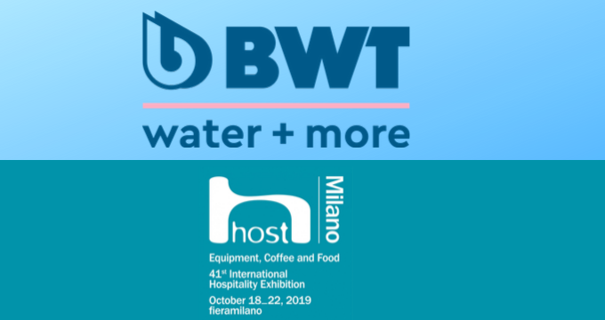 Le soluzioni per la migliore acqua possibile di BWT water+more a Host 2019