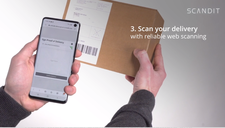 Da Scandit l'app per attivare la firma digitale nelle consegne a domicilio