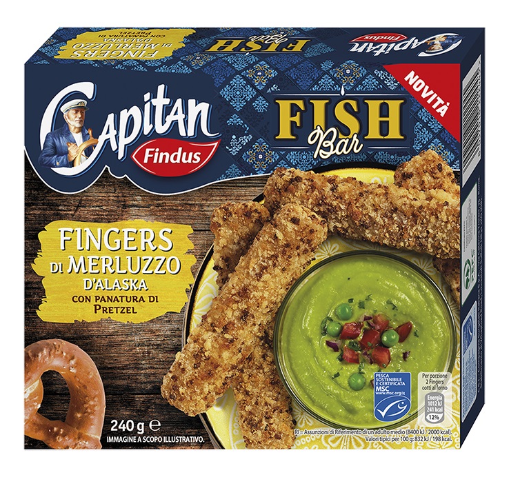 Arriva Fish Bar di Findus, la nuova gamma di pesce panato