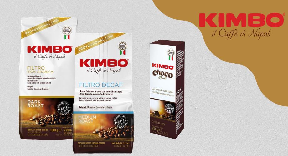 Kimbo: nuovi prodotti per il canale Horeca