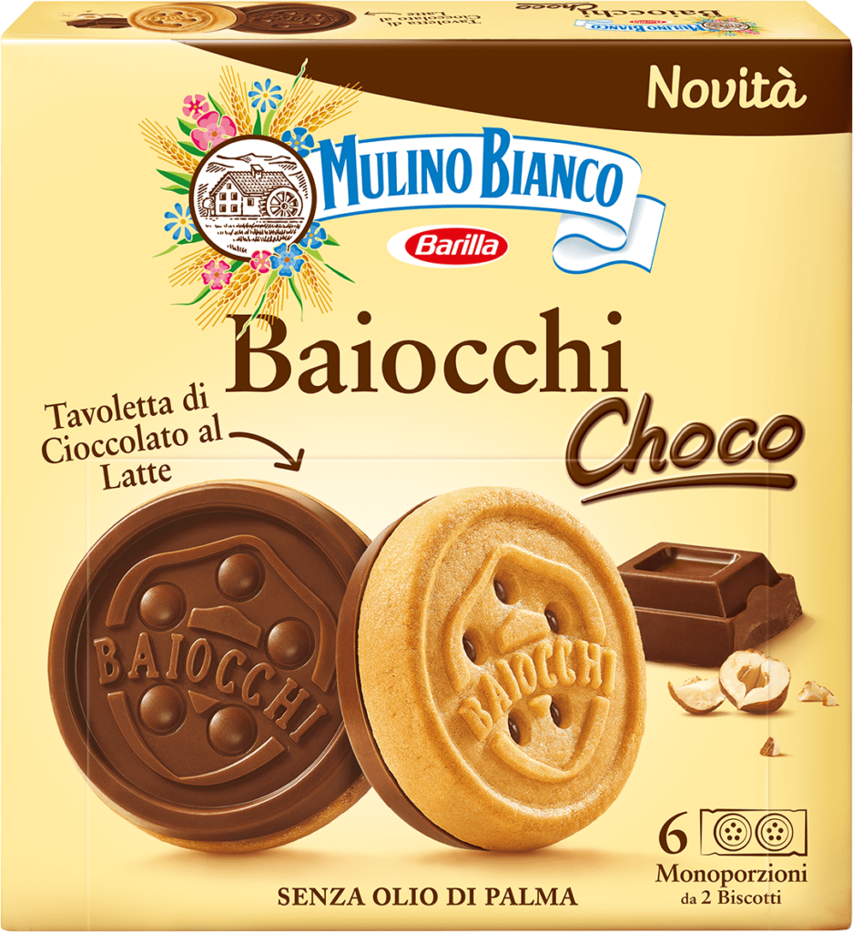 Da Mulino Bianco i nuovi Baiocchi Choco